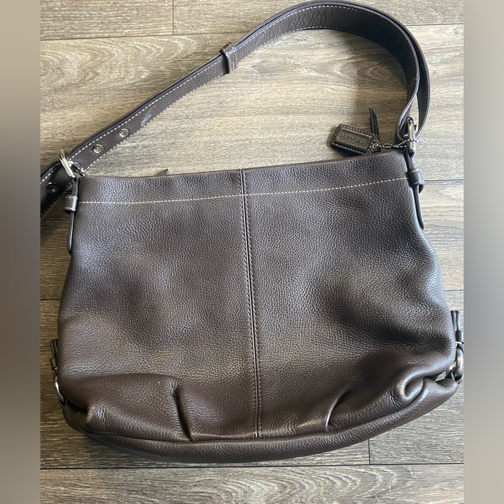 Coach F15064 Signature Leather Duffle Convertible Cro… - Gem